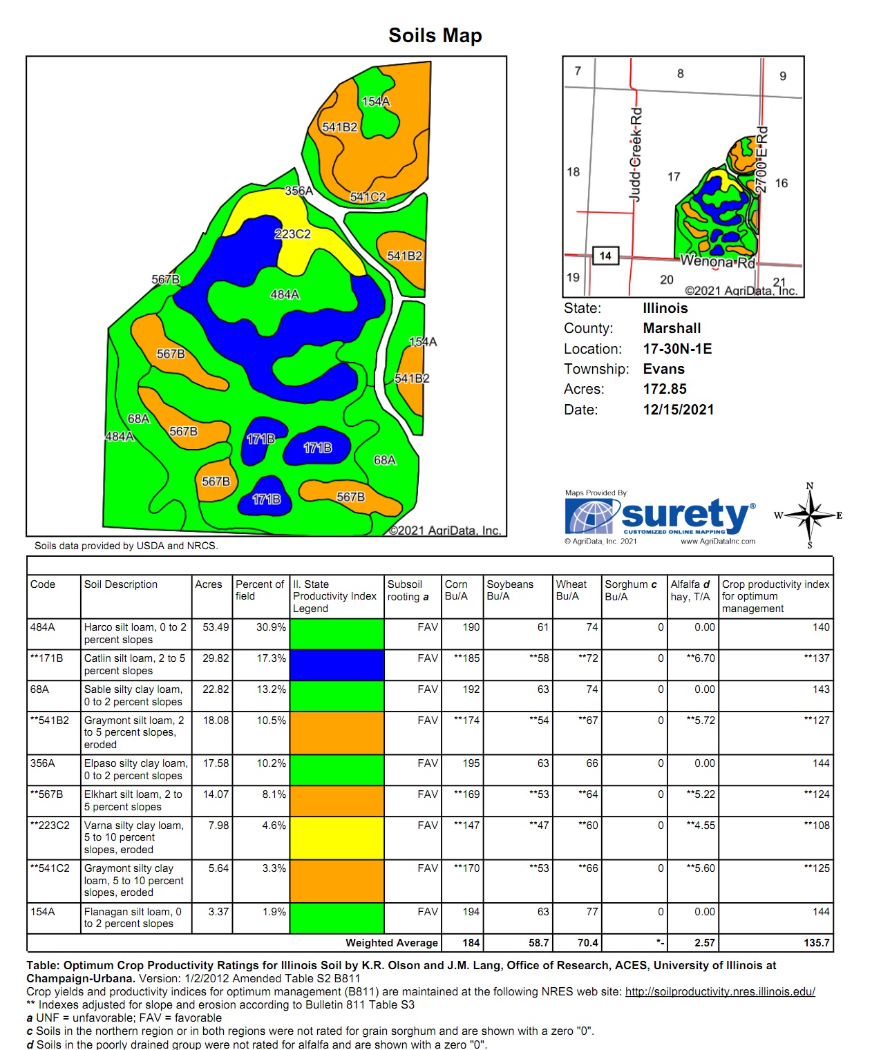NRCS Online Soil Map Data NRCS Online Soil Map Data
